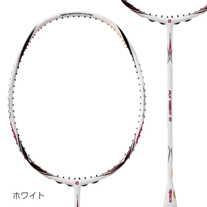 APACS(アパックス) FLY WEIGHT 10 フライウェイト10 バドミントンラケット 軽量 パワーグロメットシステム 7UG6 FLW10